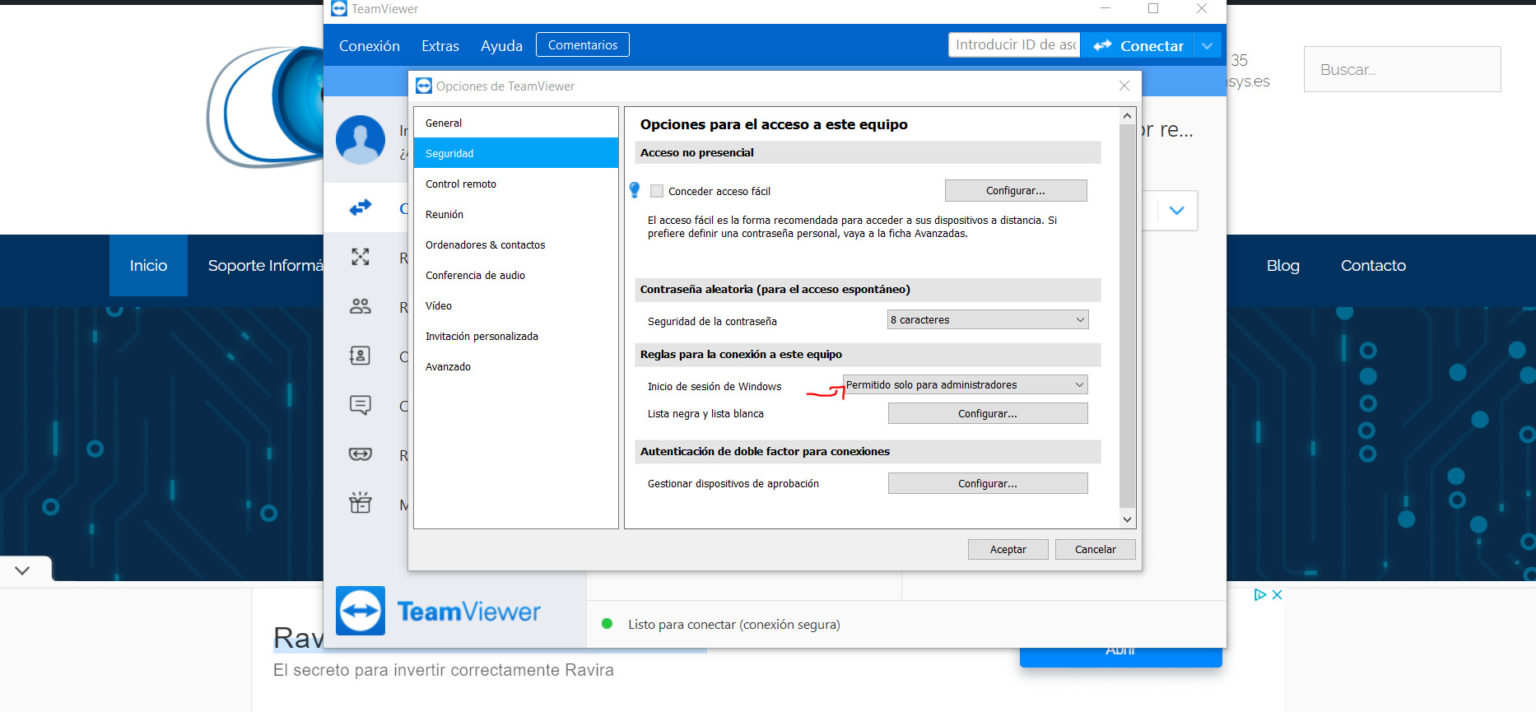 Conectarse por Teamviewer usando usuario y contraseña de Windows. - SmythSys IT Consulting